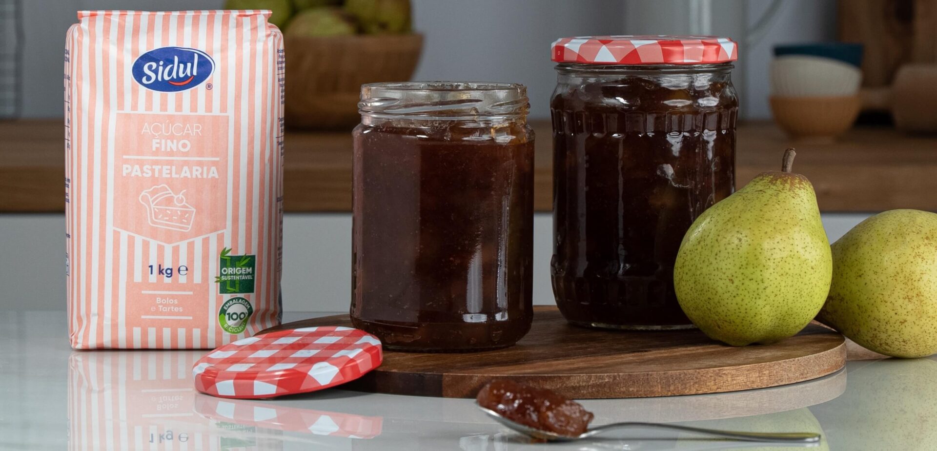 Compota de Pêra e Especiarias – Sidul